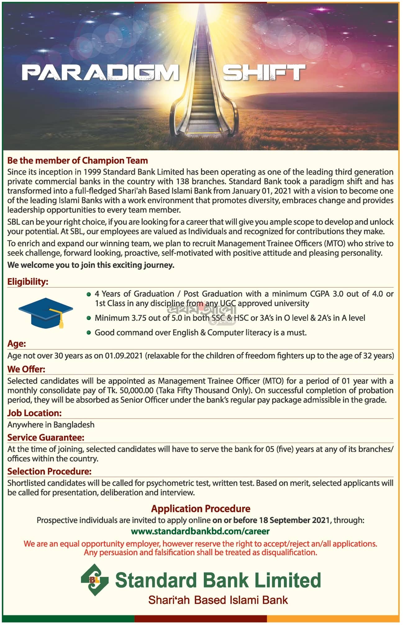Standard Bank Management Trainee Program Standard Bank Management Trainee Program