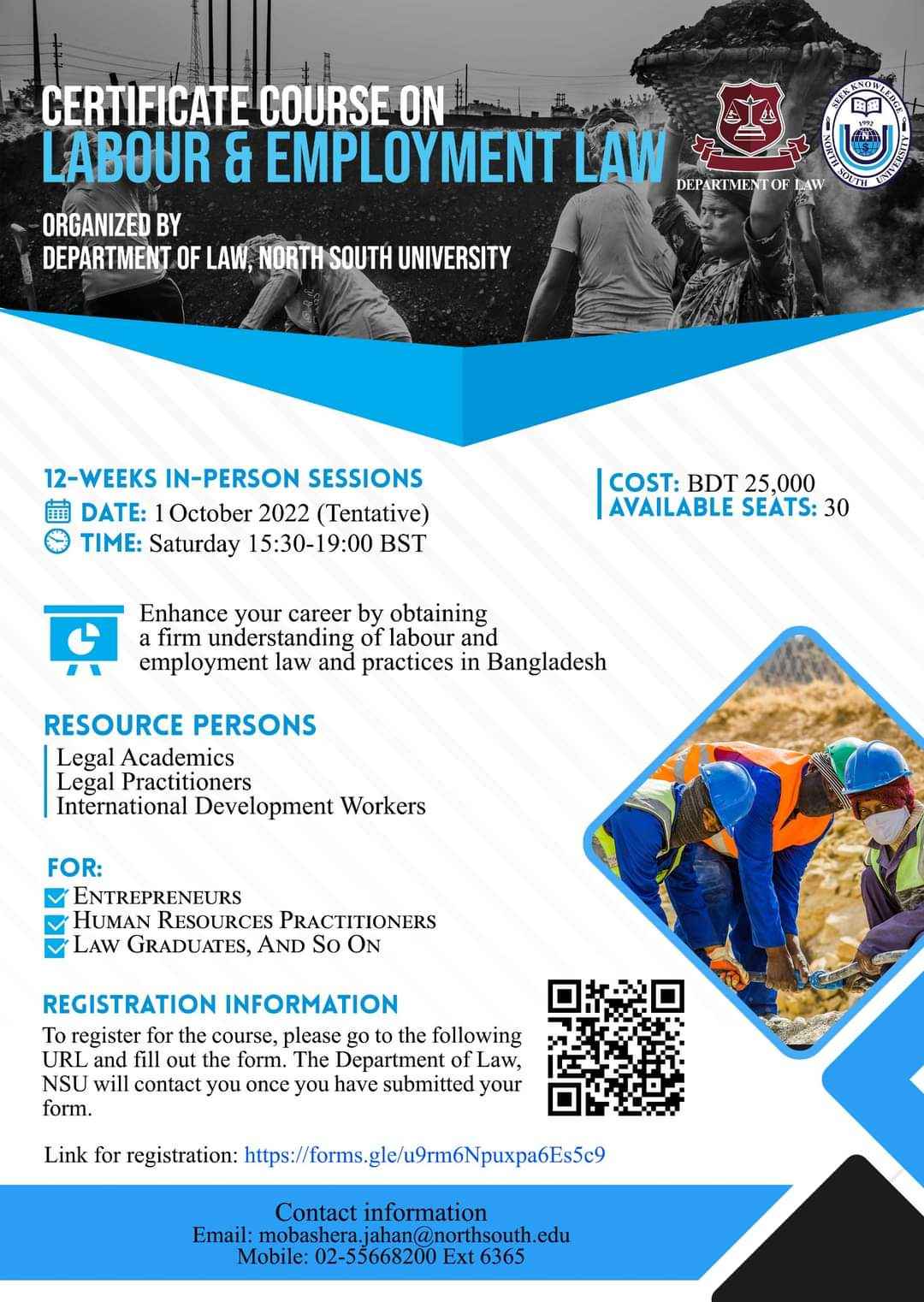 Labor Law Training in Bangladesh